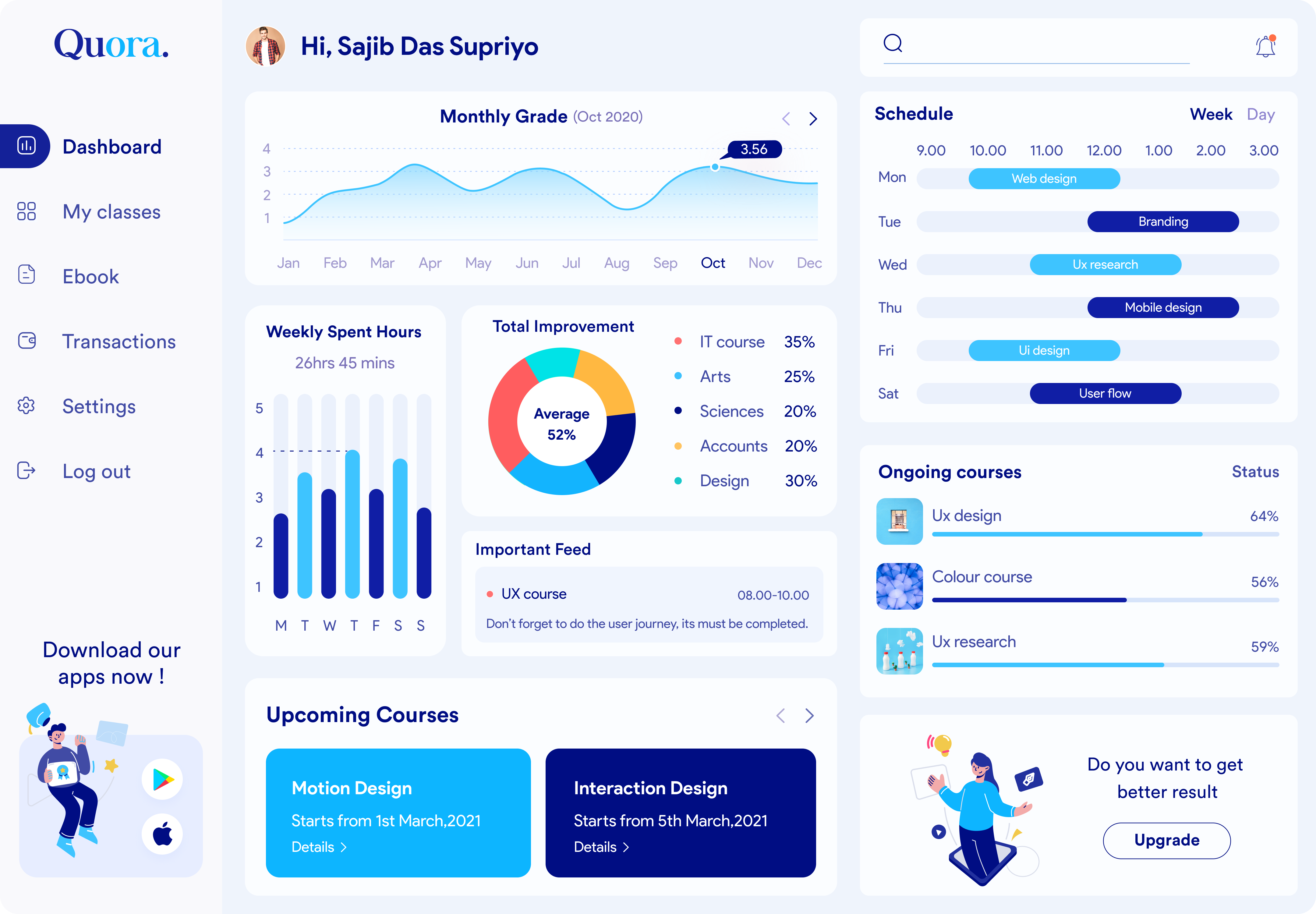 MeetMonk Sample Design